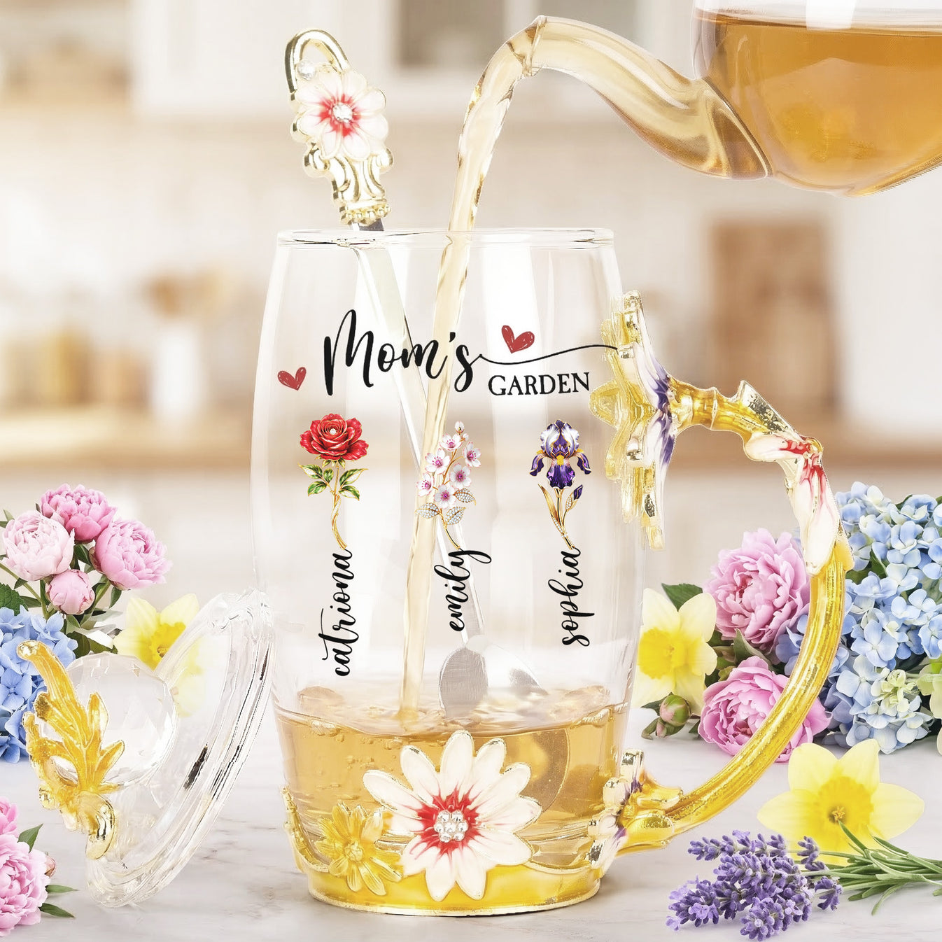 Mom's Garden, Grandma's Garden - Custom Kids' Birth Flower ...