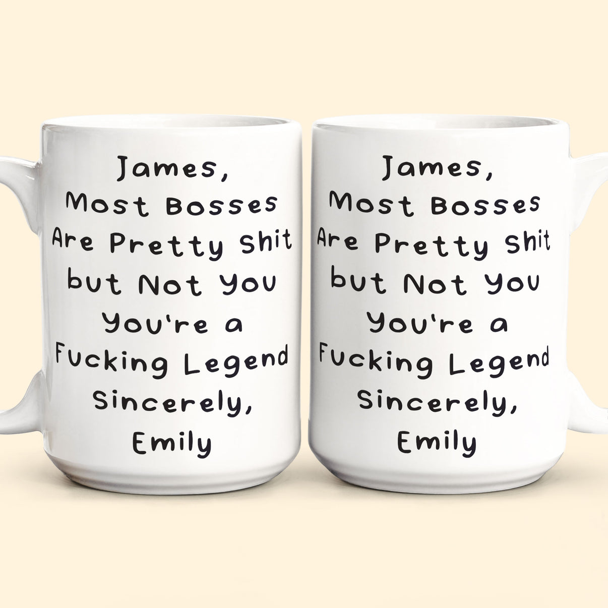 Most Bosses Are Pretty Sh*T But Not You You're A Fucking Legend - Pers ...