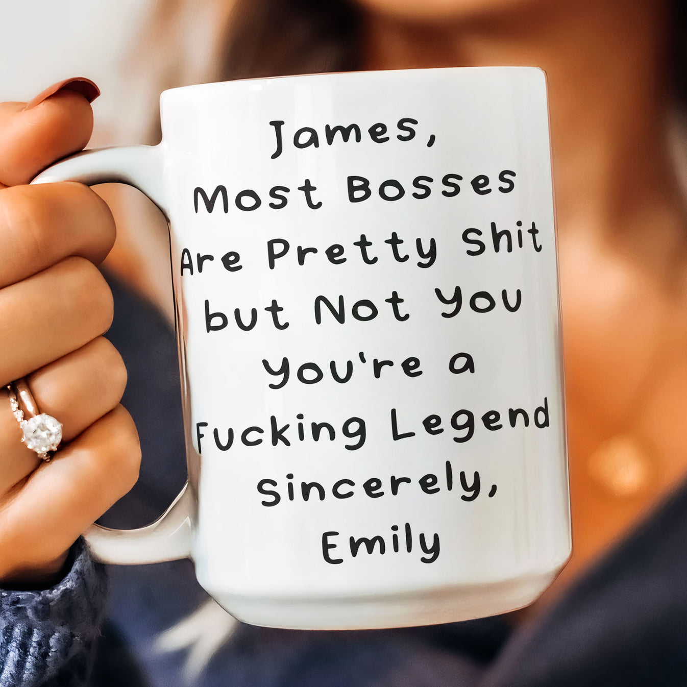 Most Bosses Are Pretty Sh*T But Not You You're A Fucking Legend - Pers ...