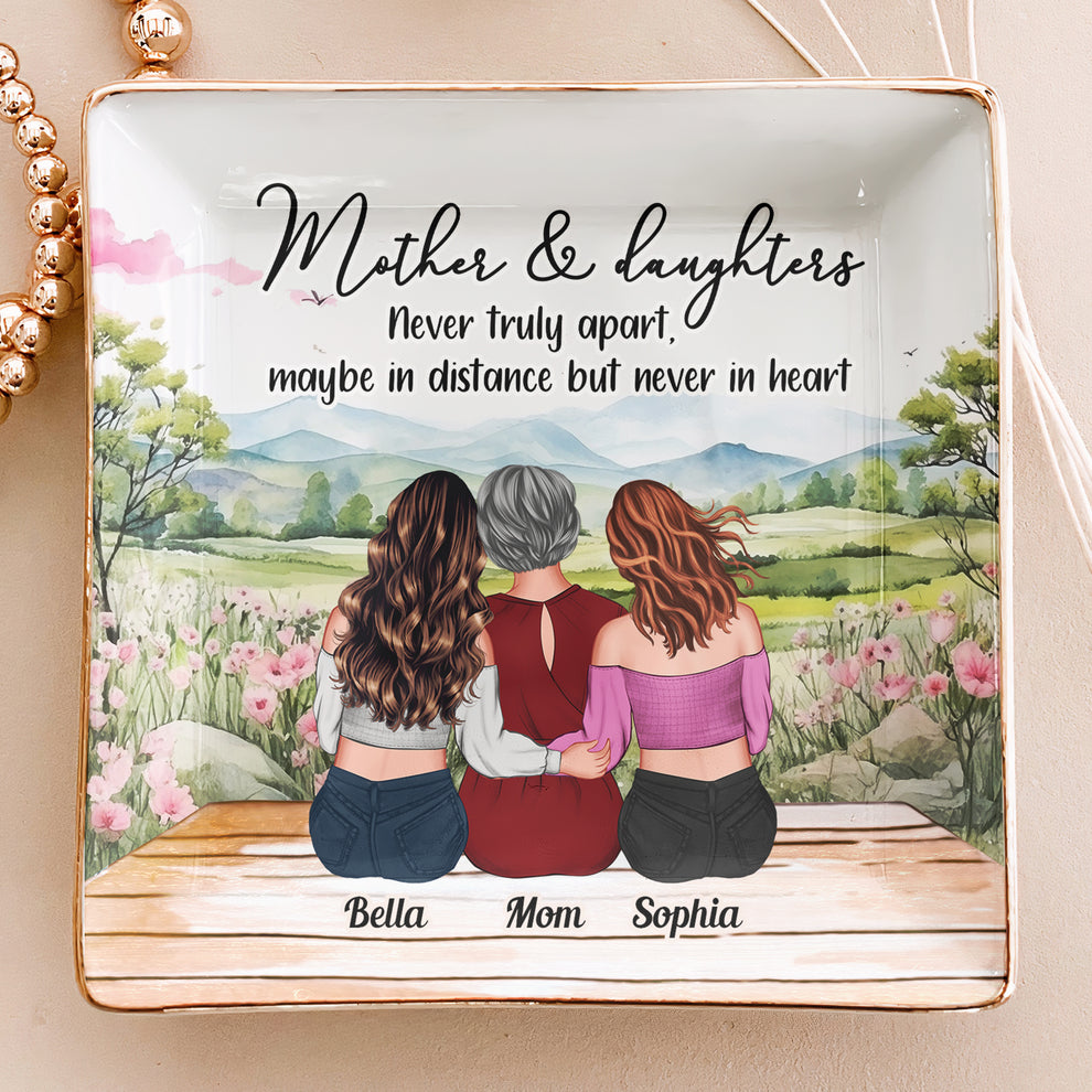 Mother's Day Gifts, Mother And Daughters Never Truly Apart Mom Gift ...
