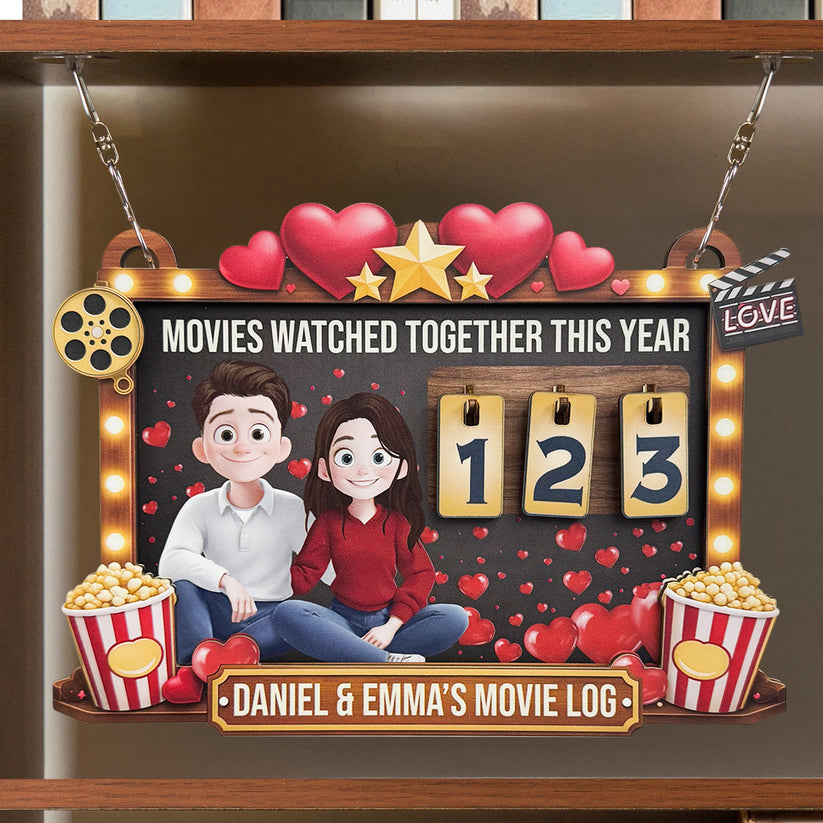 Movies Watched Together This Year - Couples' Movie Log - Personalized ...