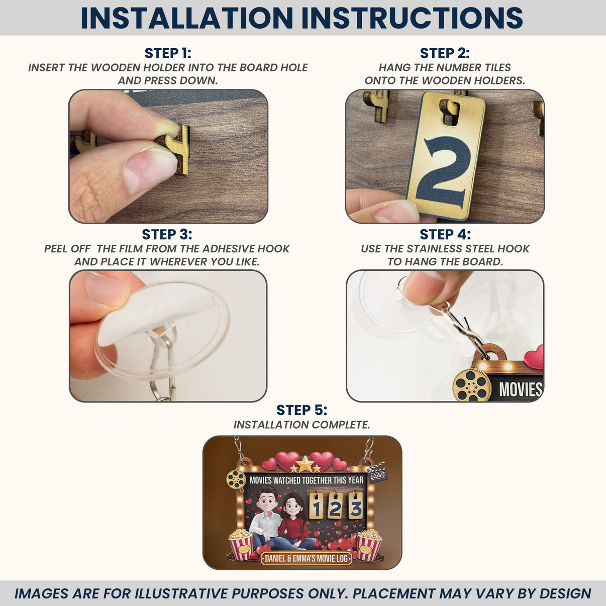 Movies Watched Together This Year - Couples' Movie Log - Personalized ...