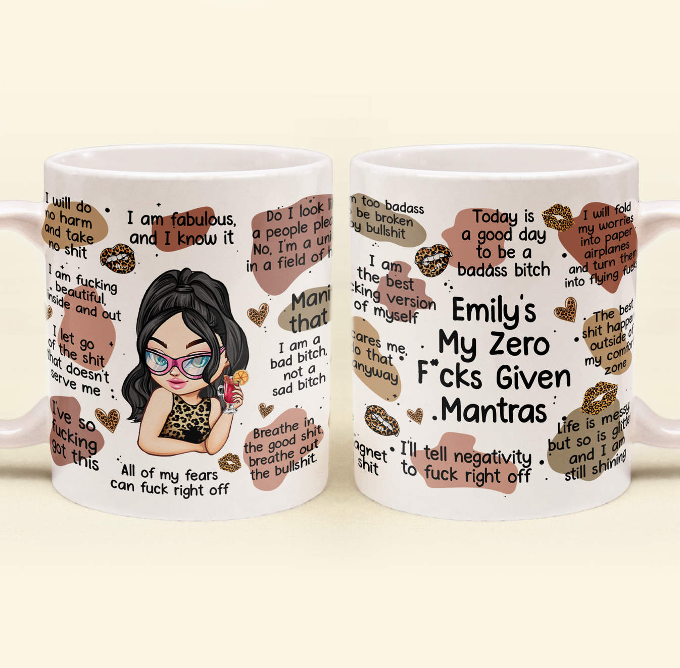My Bad B*Tch Affirmations - Gifts For Daughter, Friend, For Me Gift ...