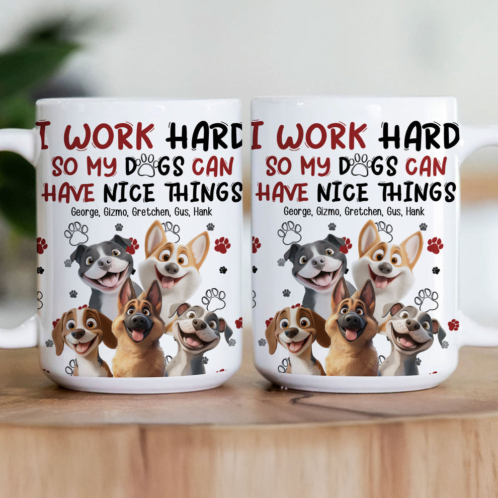 My Dog Can Have Nice Things - Personalized Mug – Macorner