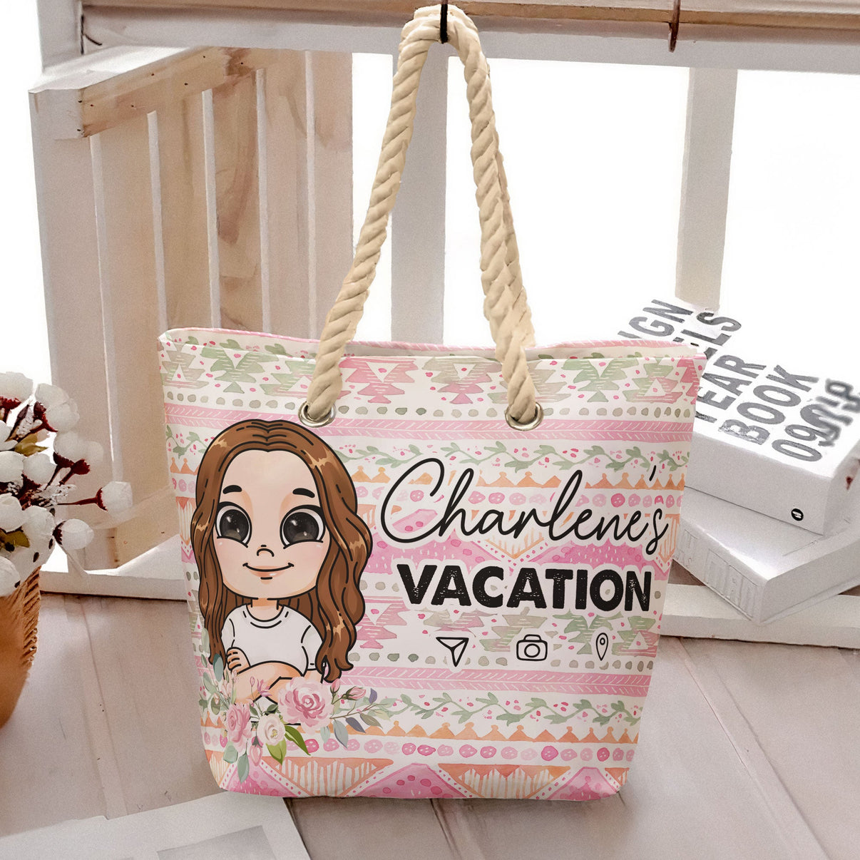 My Lovely Vacation Bag - Personalized Beach Bag – Macorner
