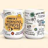 My Morning Mindset Mug Self Love Mug Self Gift - Personalized Mug ...