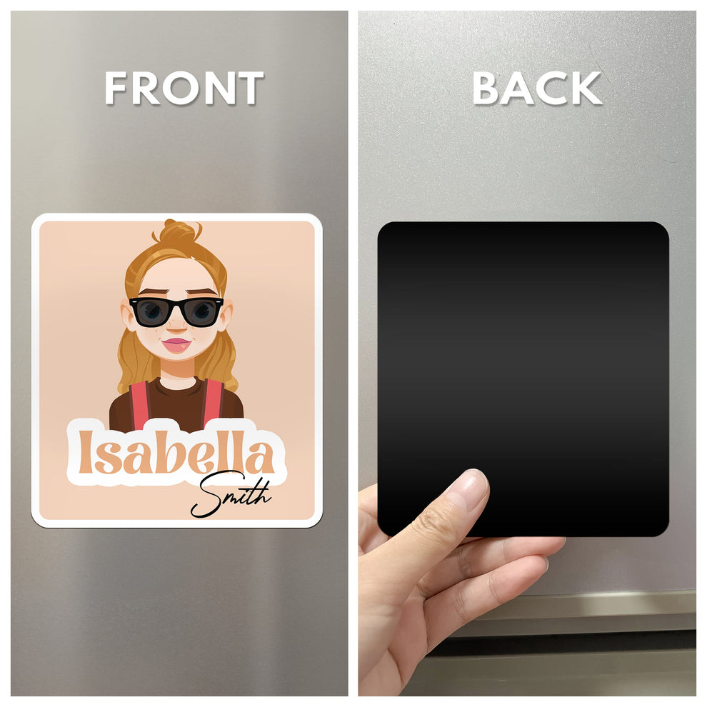 Name Magnet For School Locker - Personalized Magnet – Macorner
