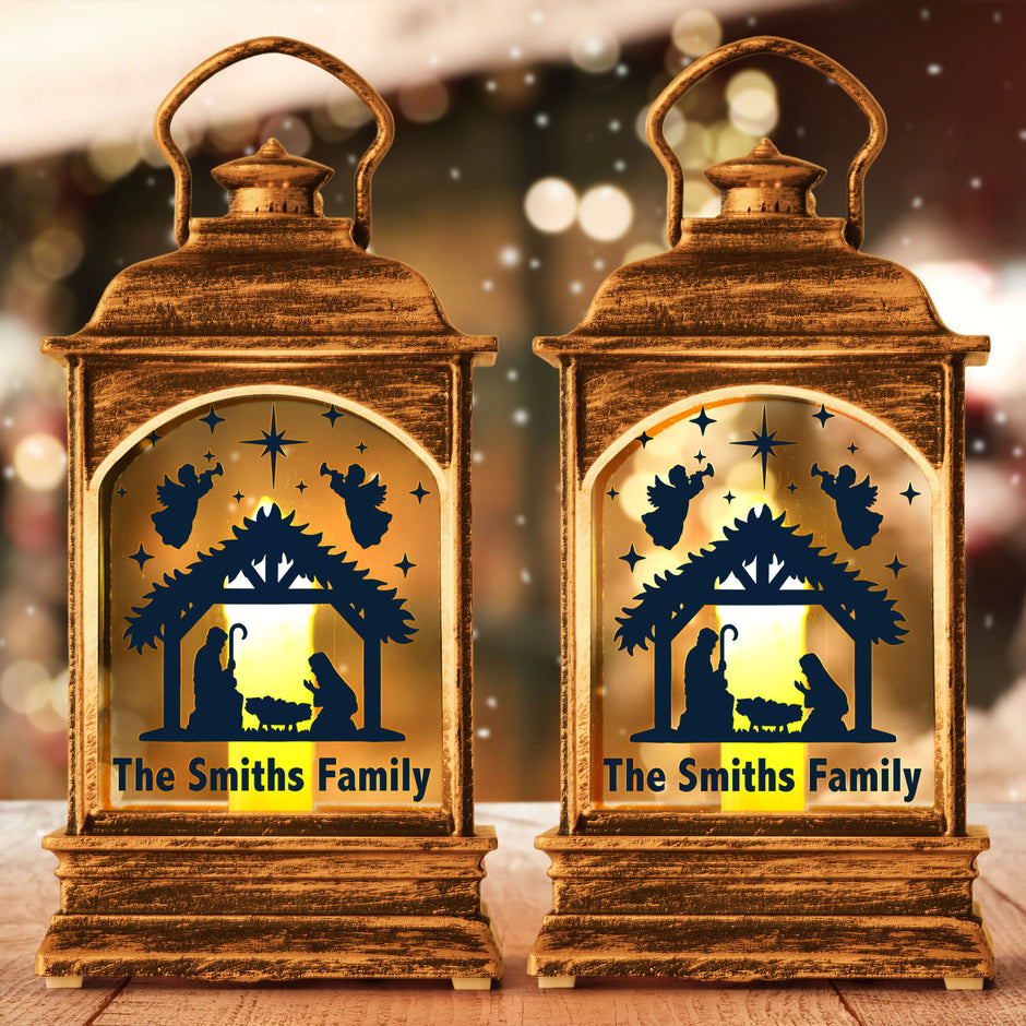 Nativity Scene - Personalized Wind Lamp – Macorner