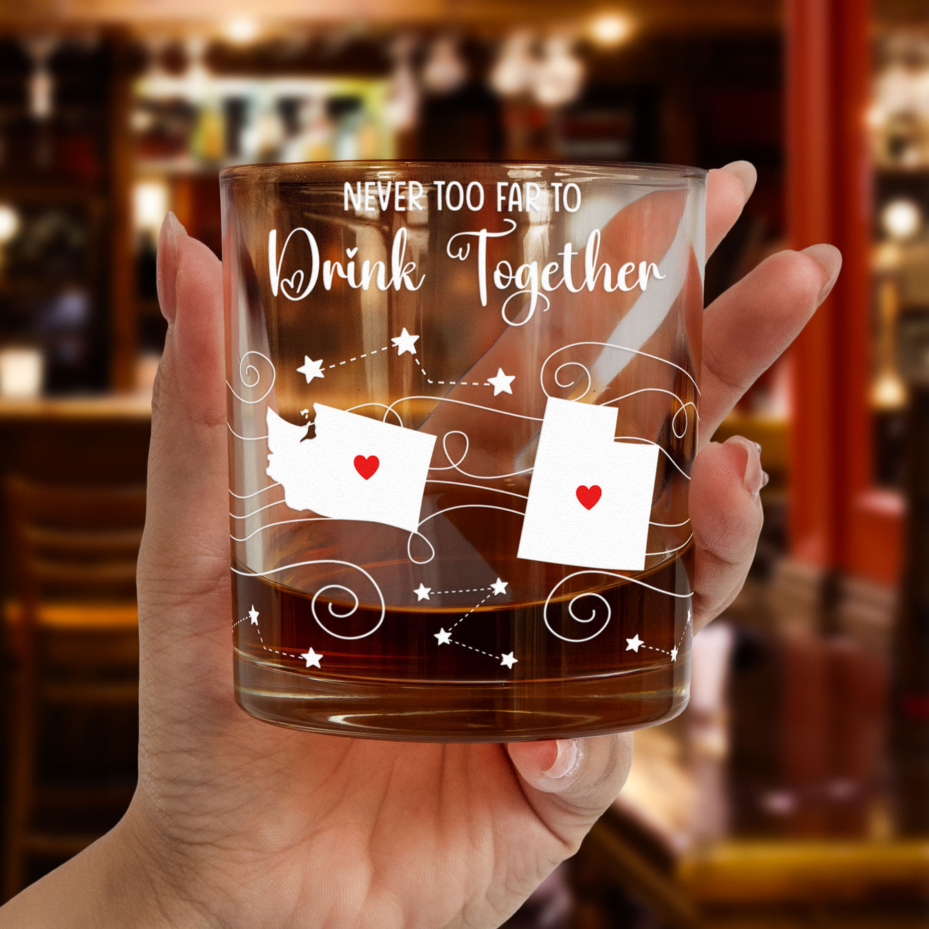 Never Too Far To Drink Together - Custom Multi Map - Long Distance Gif ...