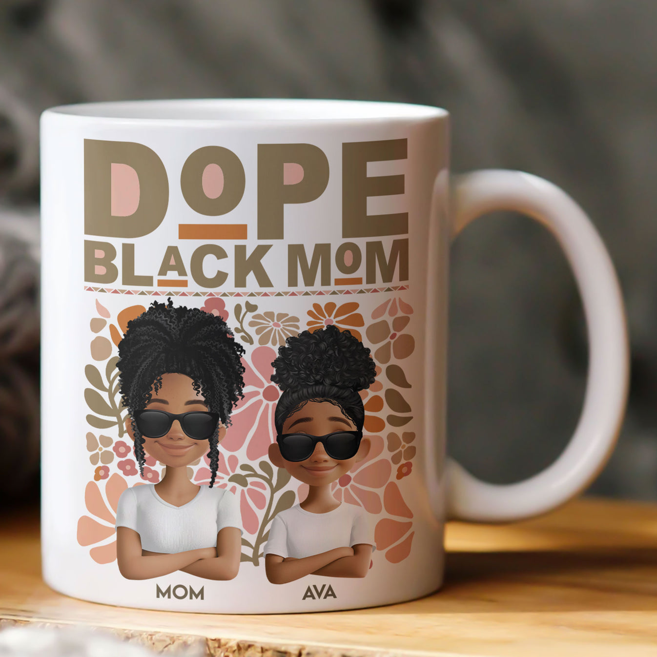 New Version Dope Mom - Personalized Mug – Macorner