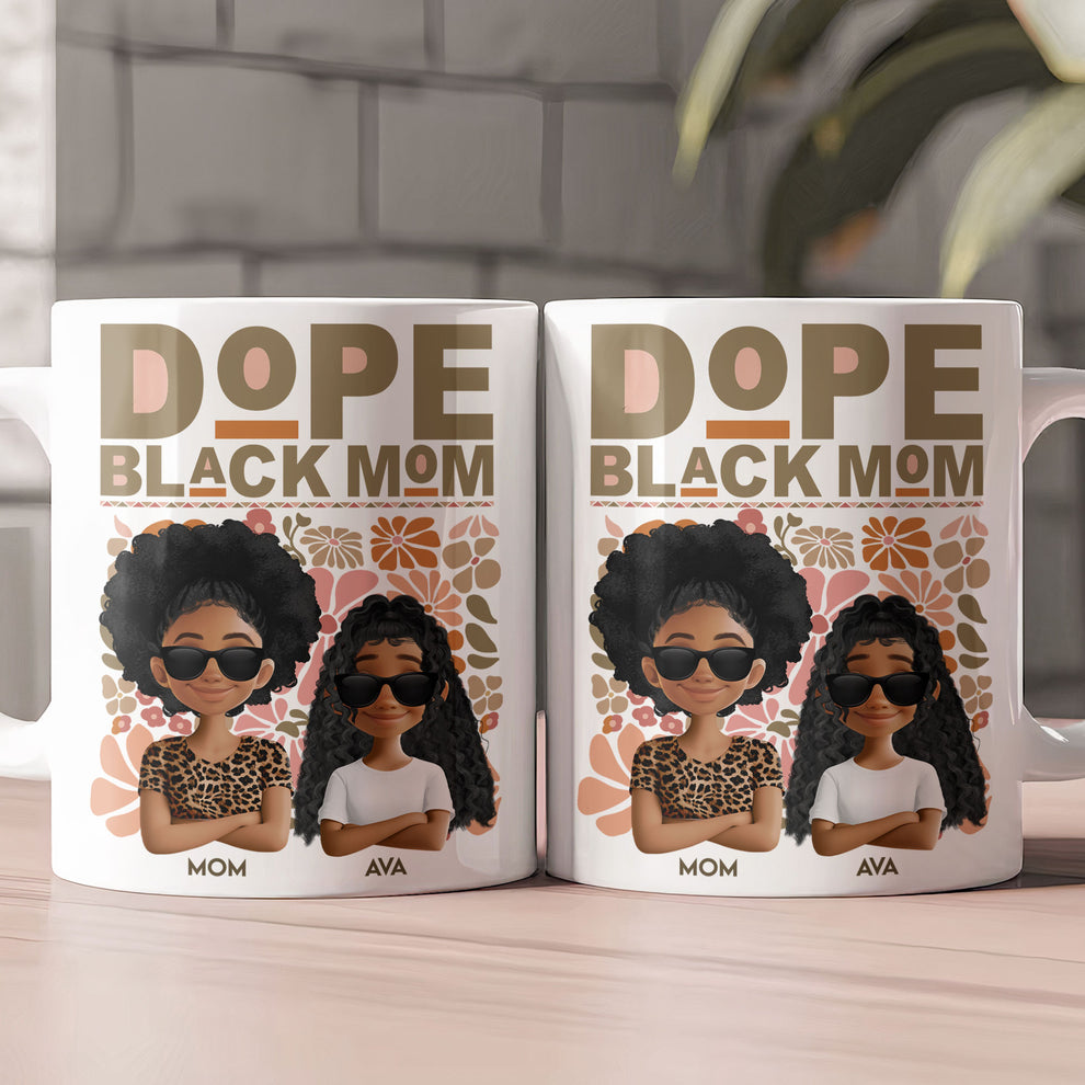 New Version Dope Mom - Personalized Mug – Macorner