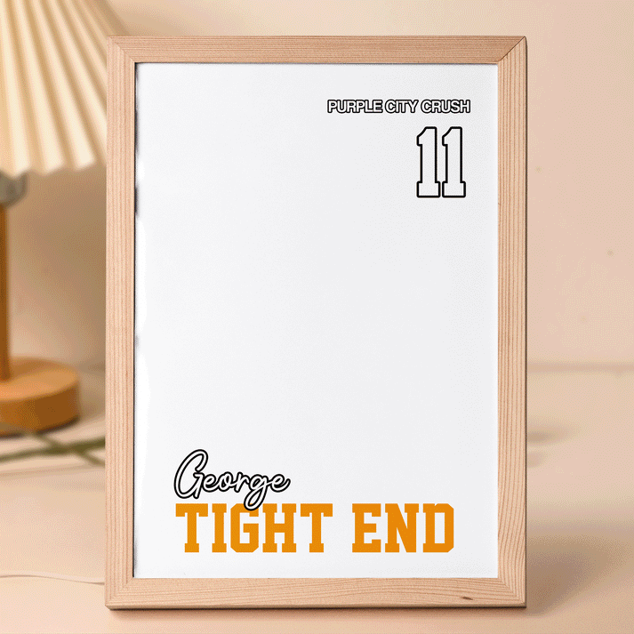 Night Light Poster For Kids - Football, Baseball, Soccer, Softball ...