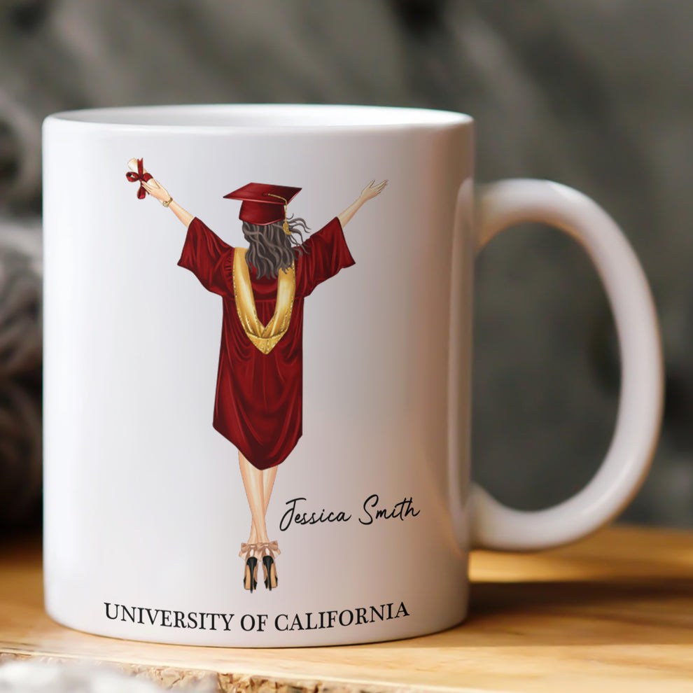One Degree Hotter Graduation - Personalized Mug – Macorner