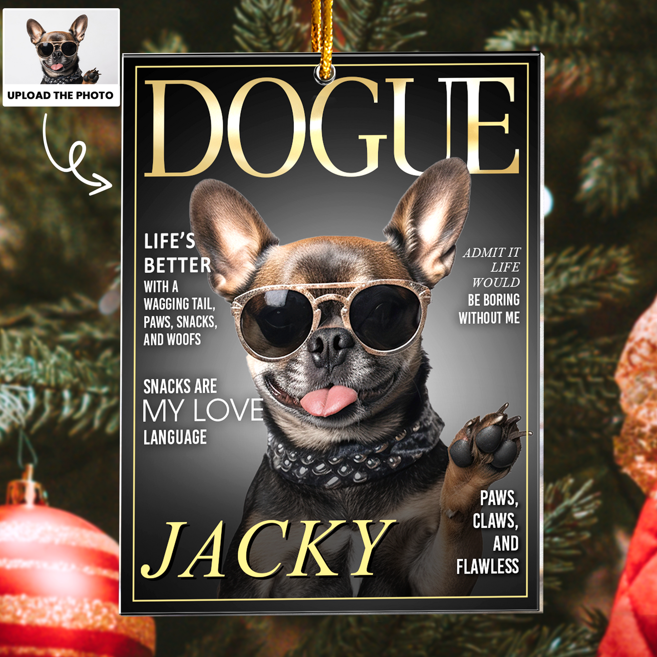 Pet Dogue Magazine - Custom Pet Portrait - Gifts For Dog Lovers, Cat L ...