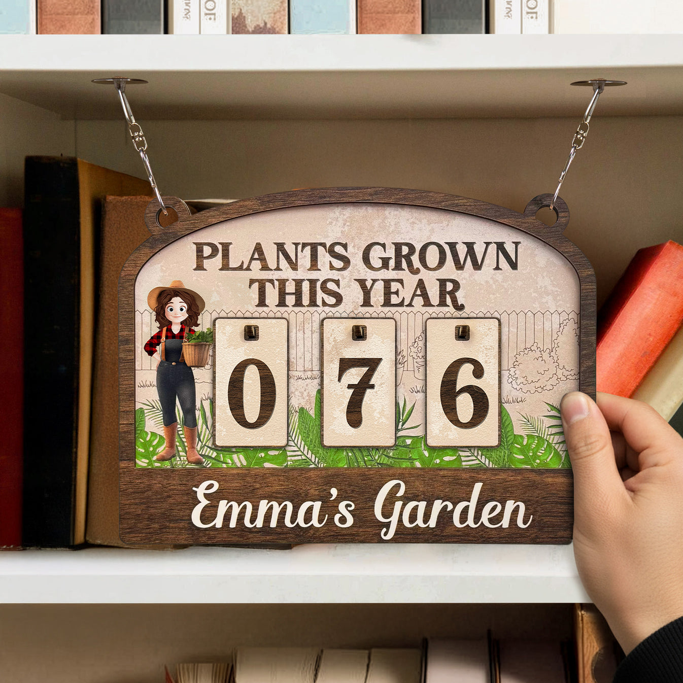 Plants Grown This Year - Personalized Gardening Tracker Sign – Macorner