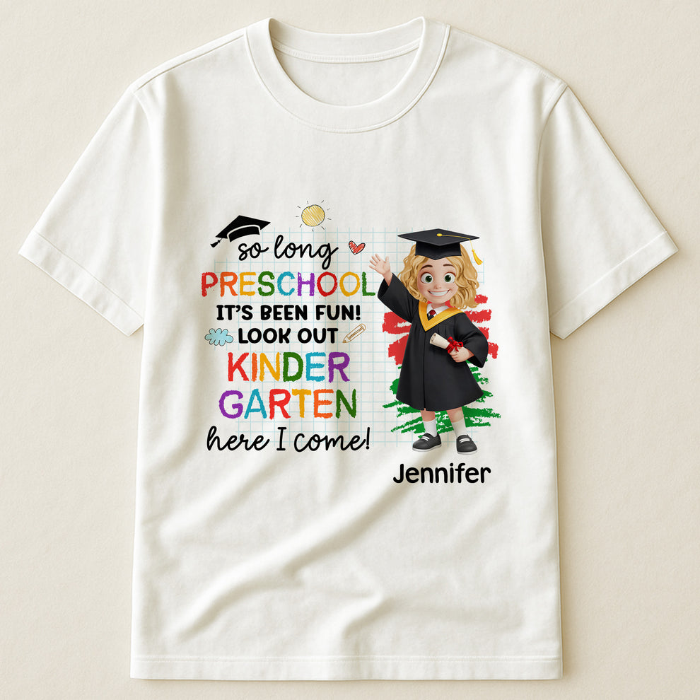 Pre K Graduation - Personalized Shirt – Macorner