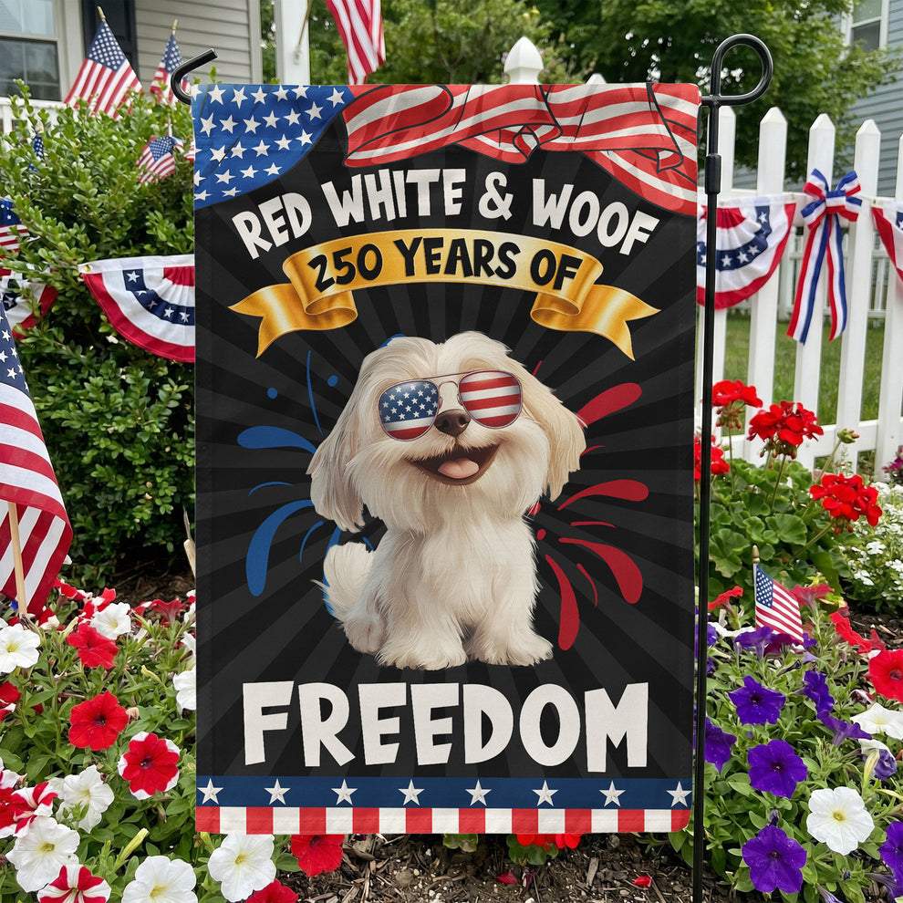 Red White & Woof - Personalized Flag – Macorner