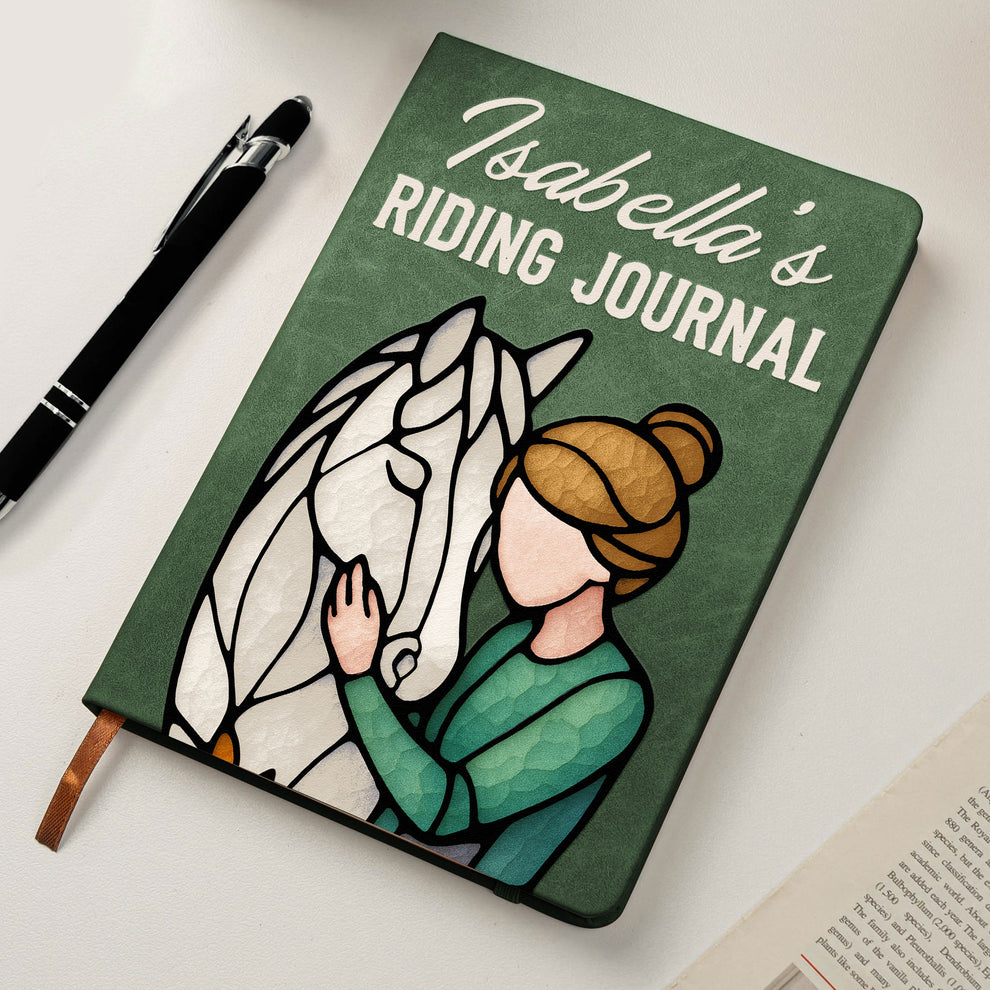 Riding Journal - Personalized Leather Journal – Macorner