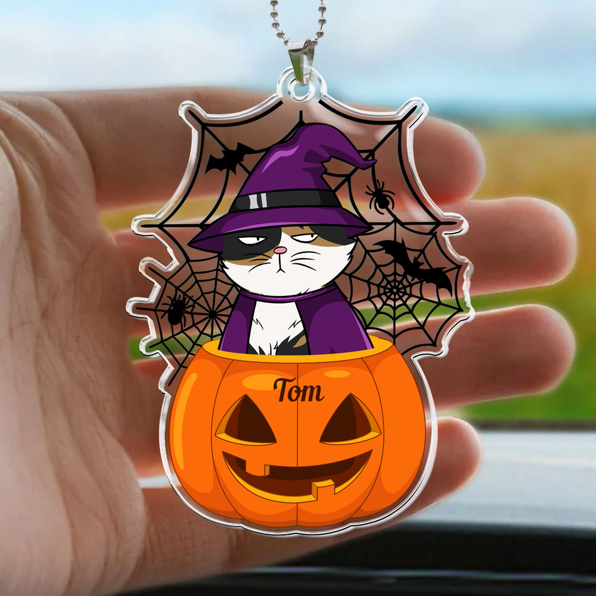 Scary Monster Pet In The Pumpkin Halloween Gift - Personalized Photo ...