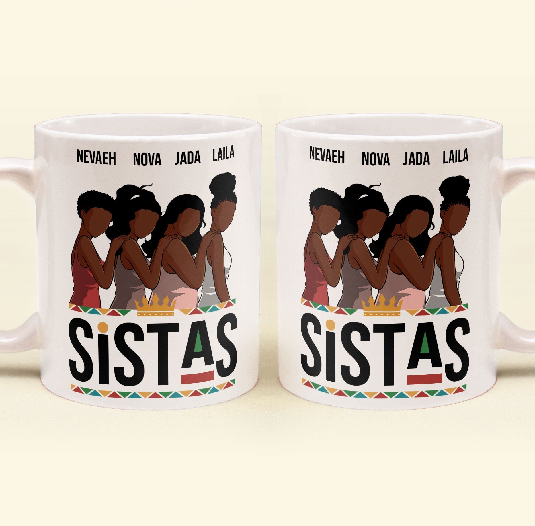 Sistas - Personalized Mug – Macorner