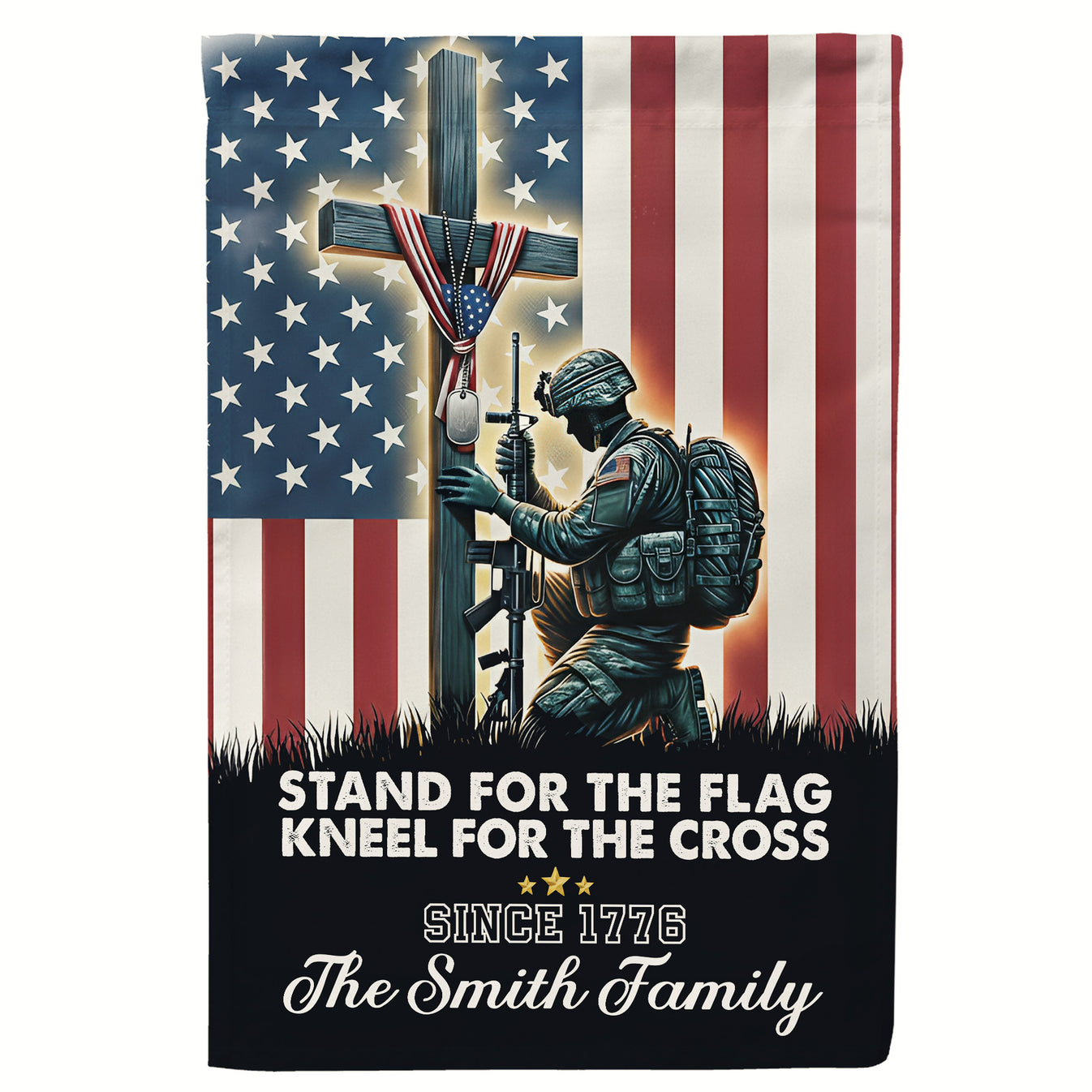 Stand For The Flag Kneel For The Cross 250 Years Of Freedom ...