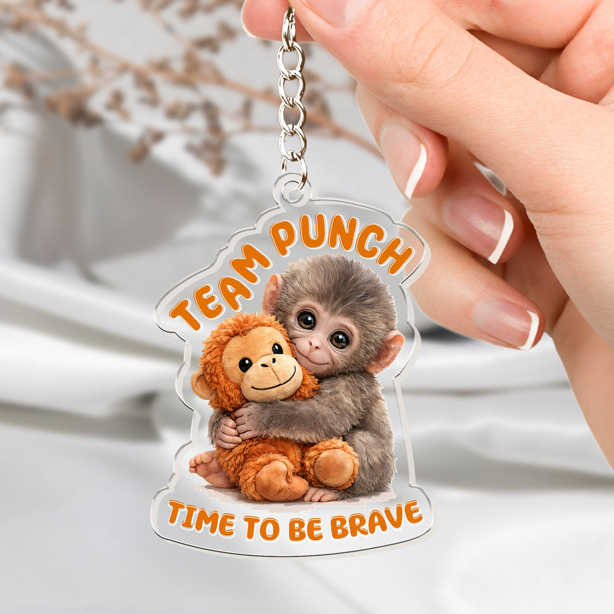 Team Punch, Punch The Abandoned Baby Monkey - Time To Be Brave ...