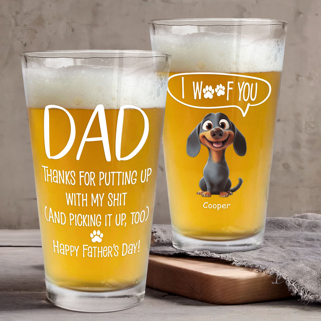 Father's Day Beer Glass – Macorner