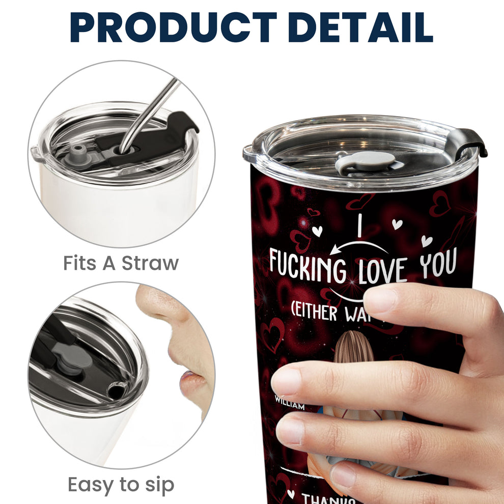 Thanks For All The Orgasms - Personalized Tumbler Cup – Macorner