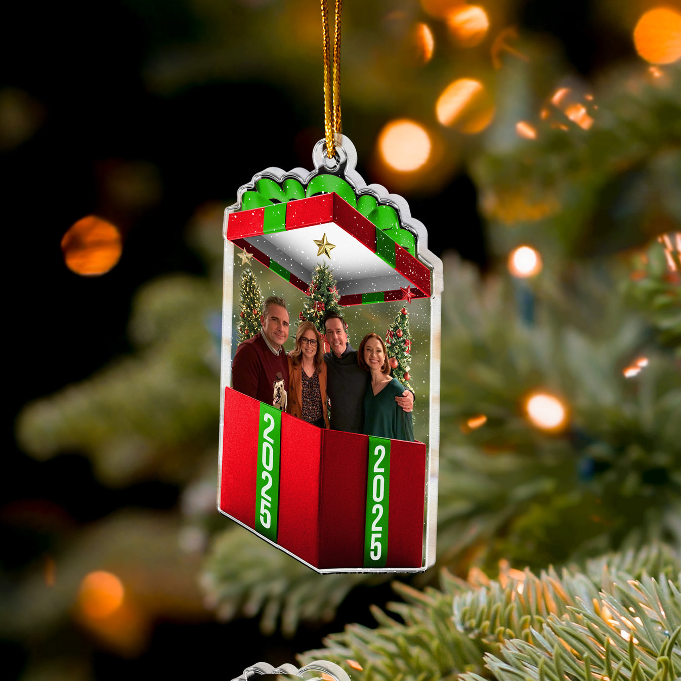 The Best Gift Ever - Personalized Acrylic Photo Ornament – Macorner
