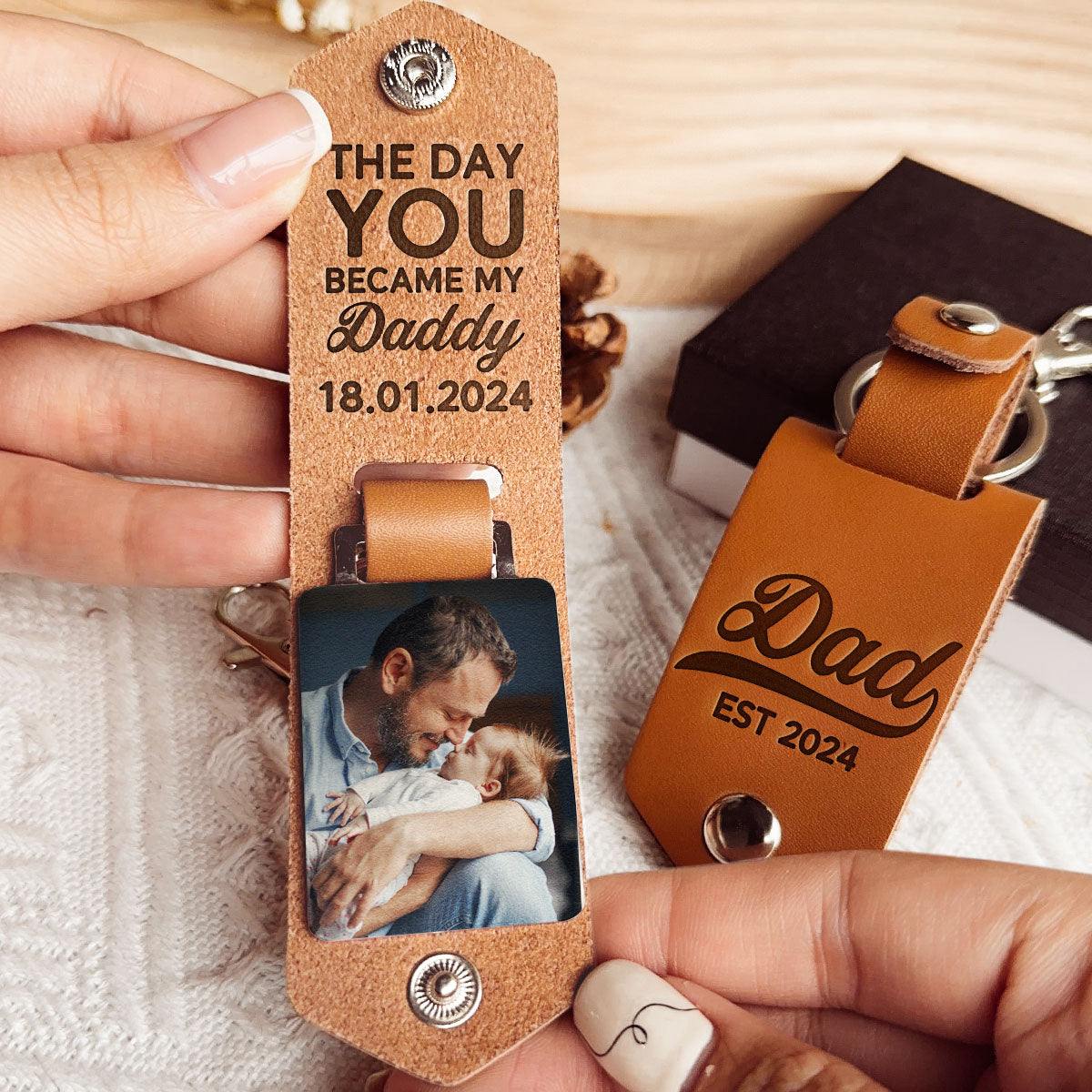 Leather Keychain – Macorner