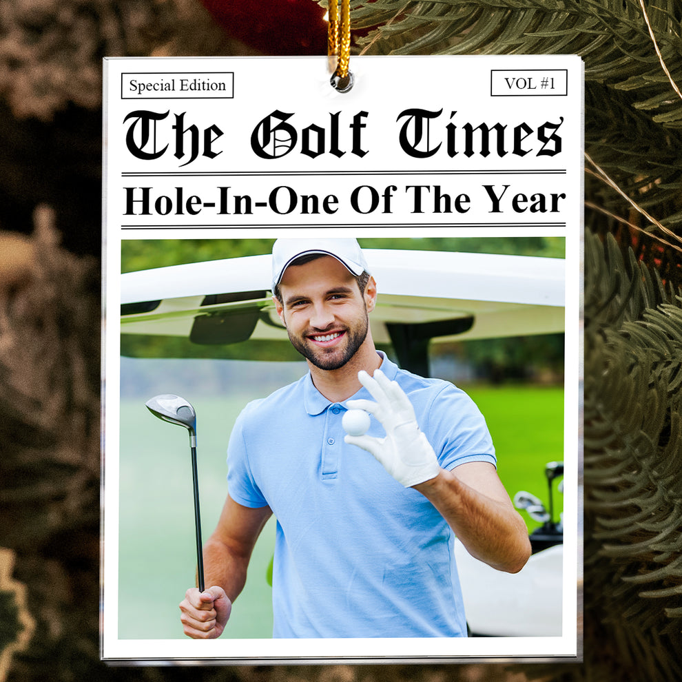 The Golf Times - Hole-In-One Of The Year - Golfer Of The Year - Custom Your Headline ...