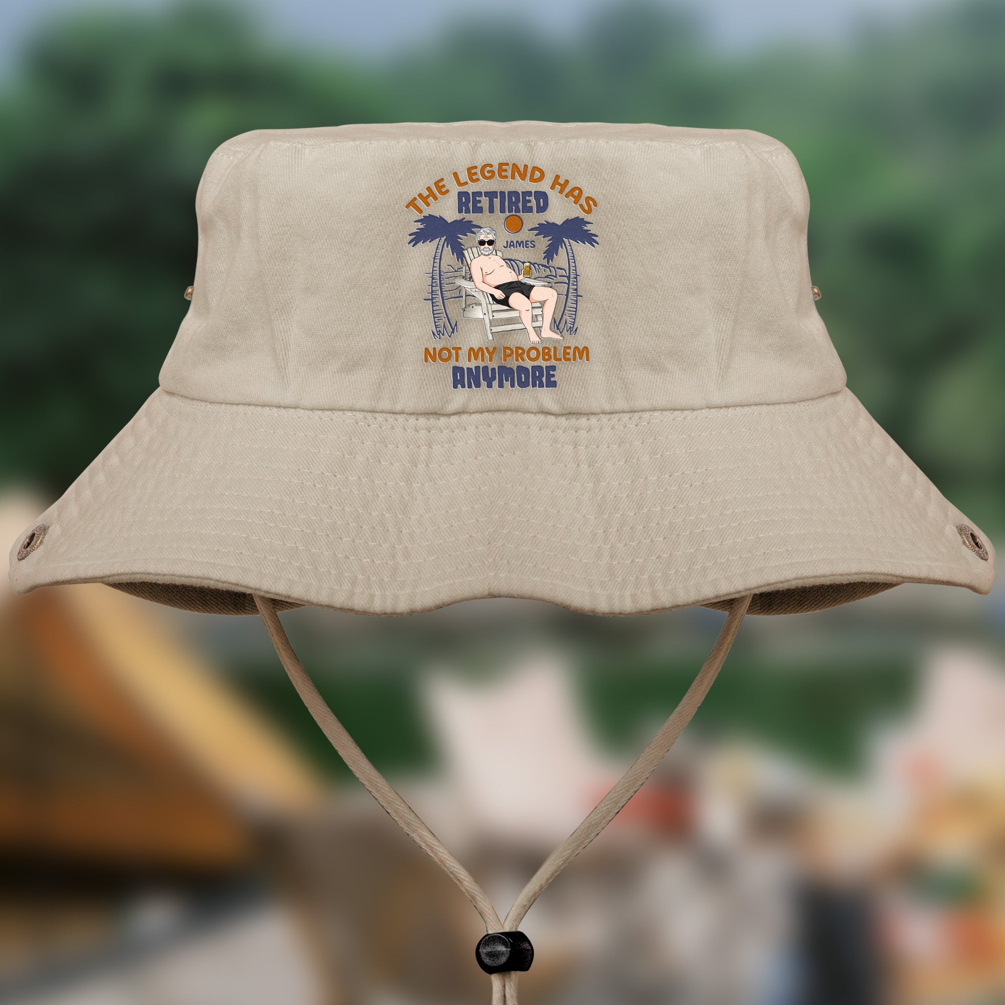 The Legend Has Retired - Personalized Bucket Hat – Macorner
