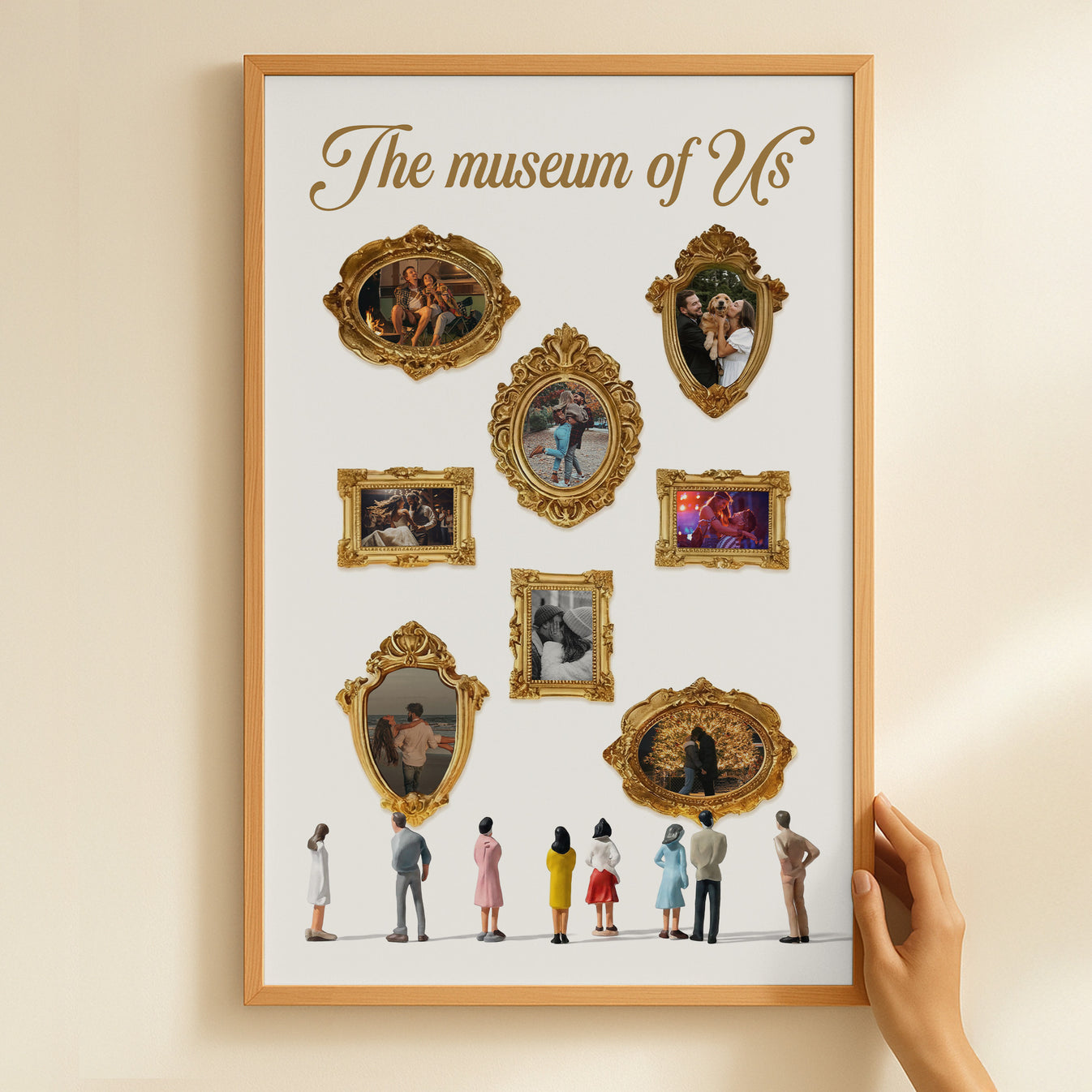 The Museum Of Us - Custom With Couple Photos - Personalized Photo ...
