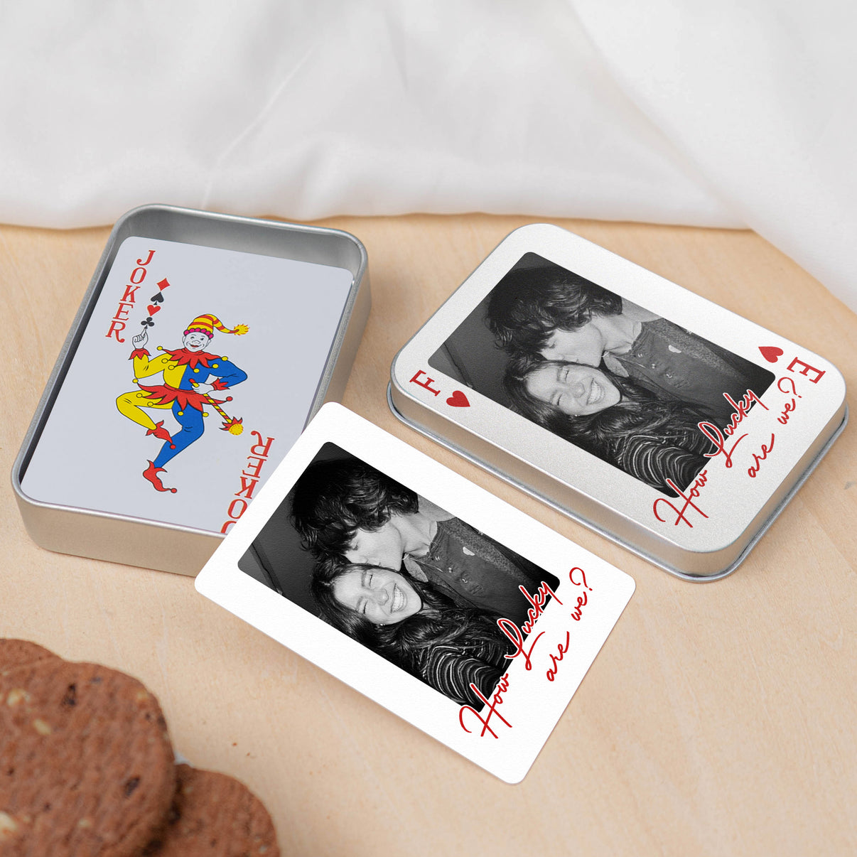 The Perfect Pair How Lucky Are We, Desk Game Night Idea For Couples ...