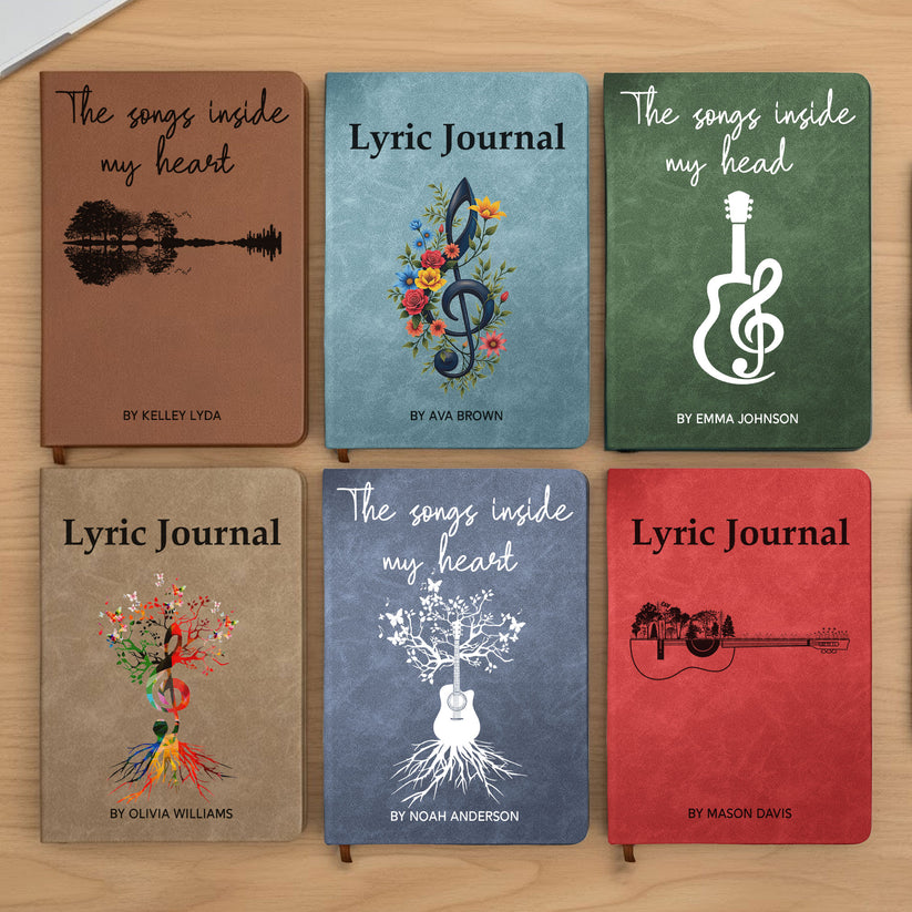 The Song Inside My Heart - Personalized Leather Journal – Macorner