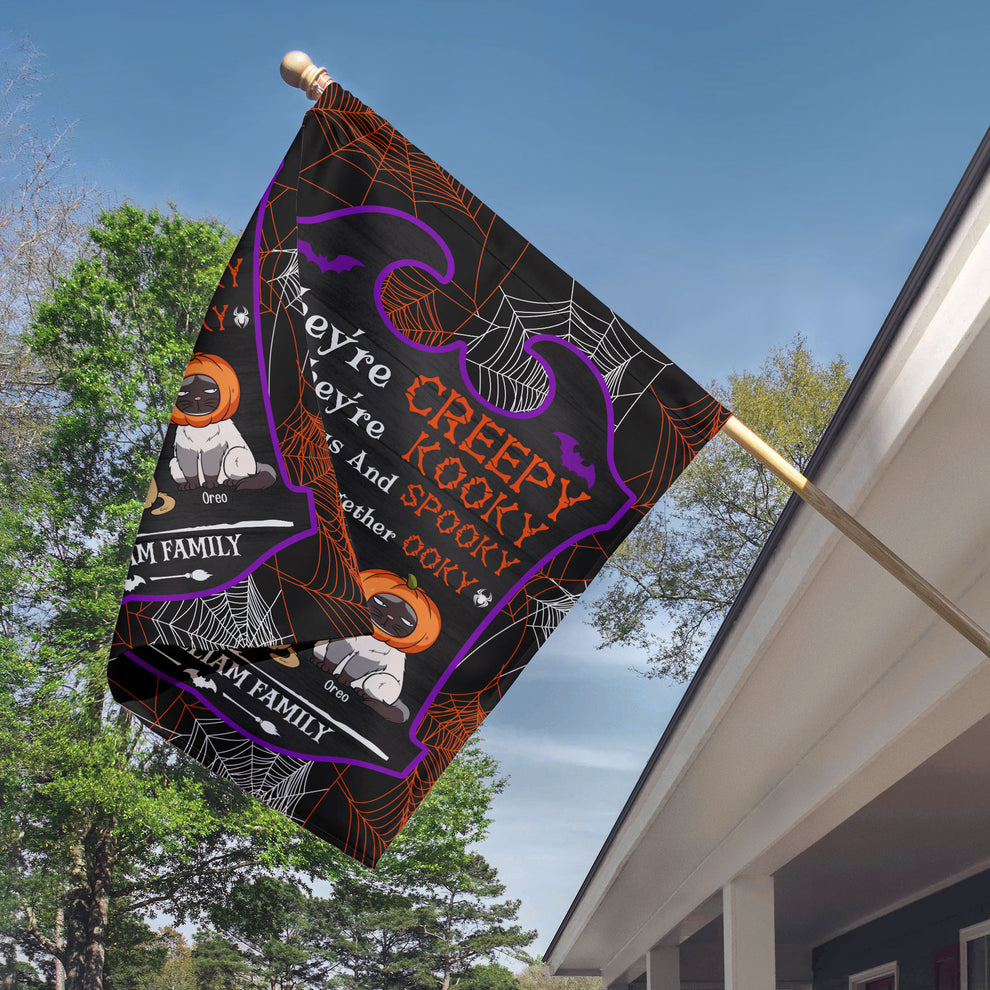 They're Creepy - Personalized Flag – Macorner