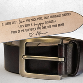 Think Of Me Whenever You Take Off Your Pants - Personalized Engraved L ...