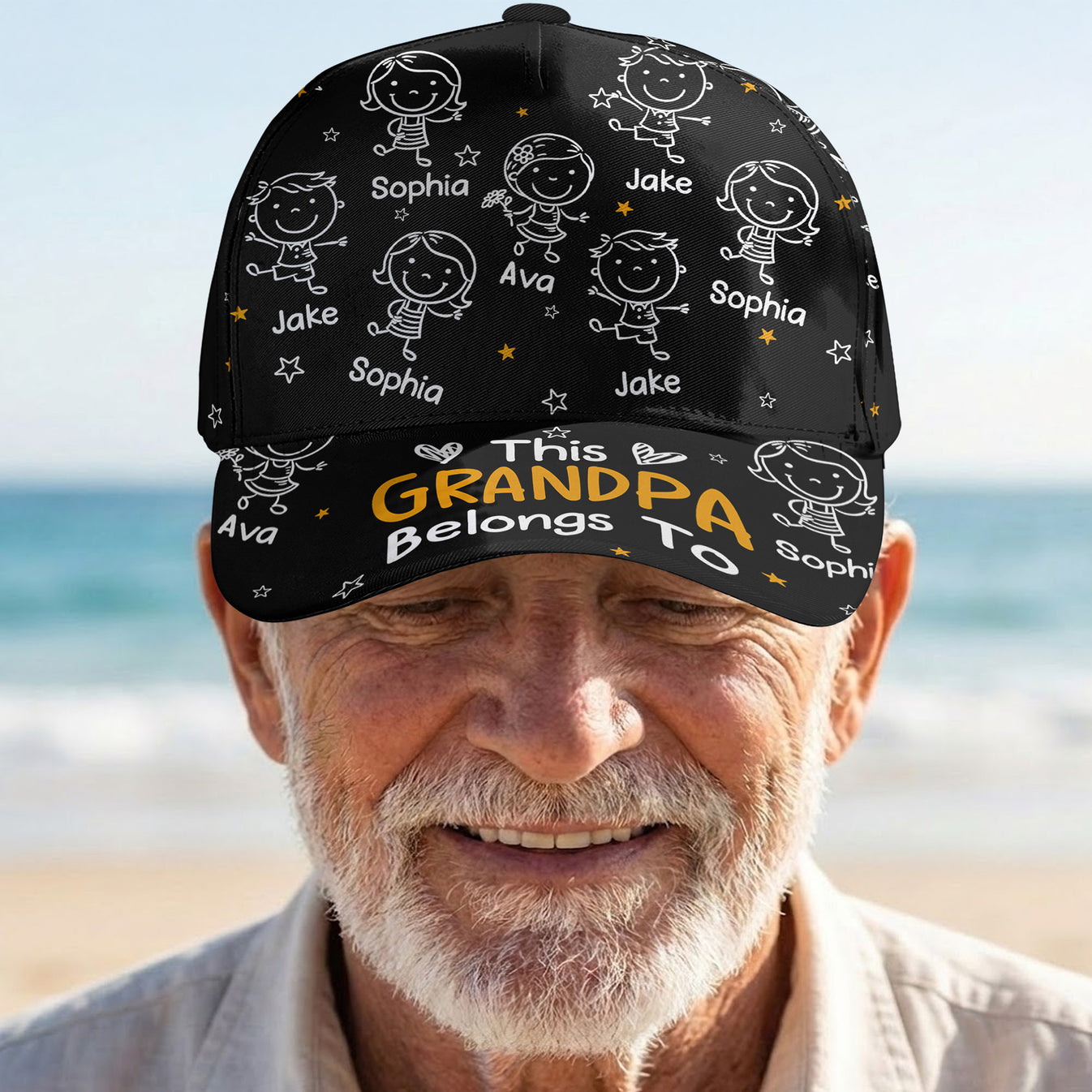 This Grandpa Grandma Mommy Daddy Belongs To Doodle - Personalized ...