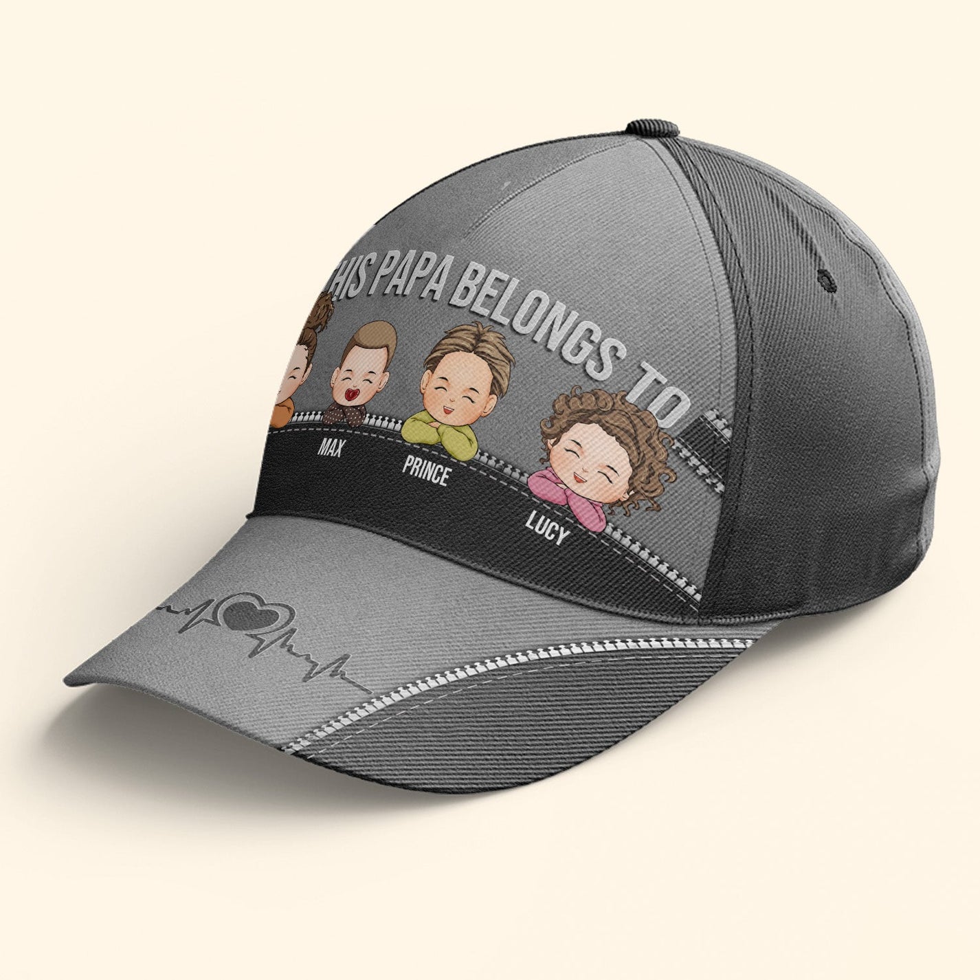 Father's Day Gifts, This Papa Belongs To - Personalized Classic Cap ...