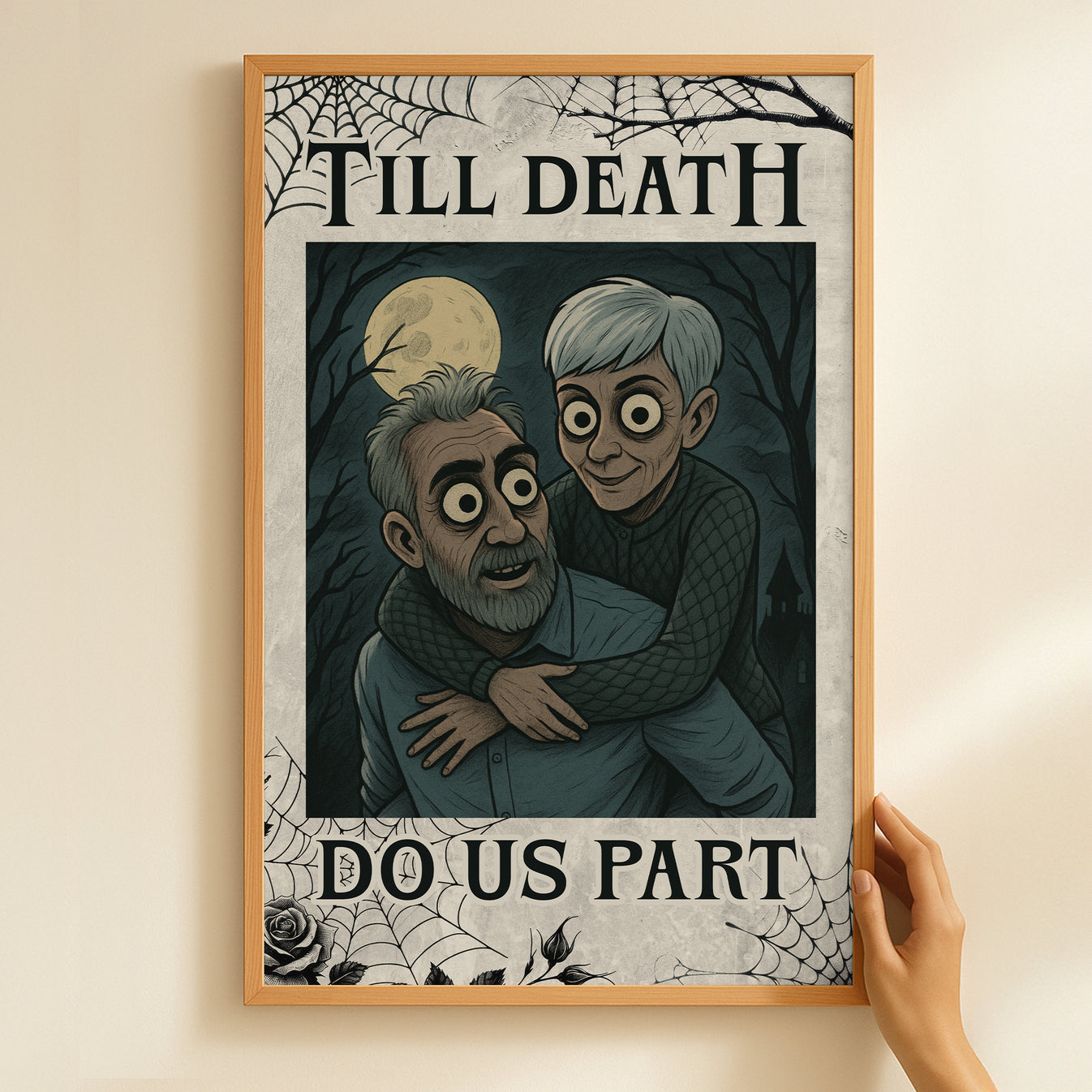 Till Death Do Us Part - Personalized Photo Poster – Macorner