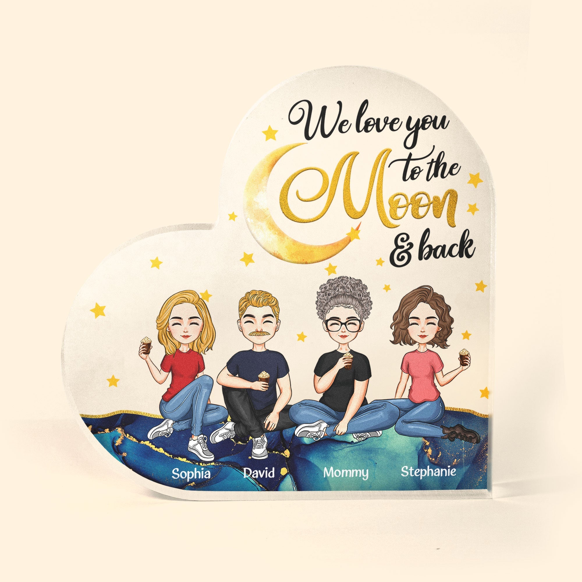 Acrylic Plaque/ Heart Shape – Macorner