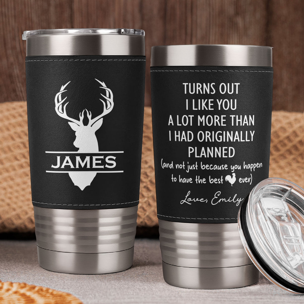 Turns Out I Like You A Lot More - Fun Gift For Him - Personalized 20oz ...