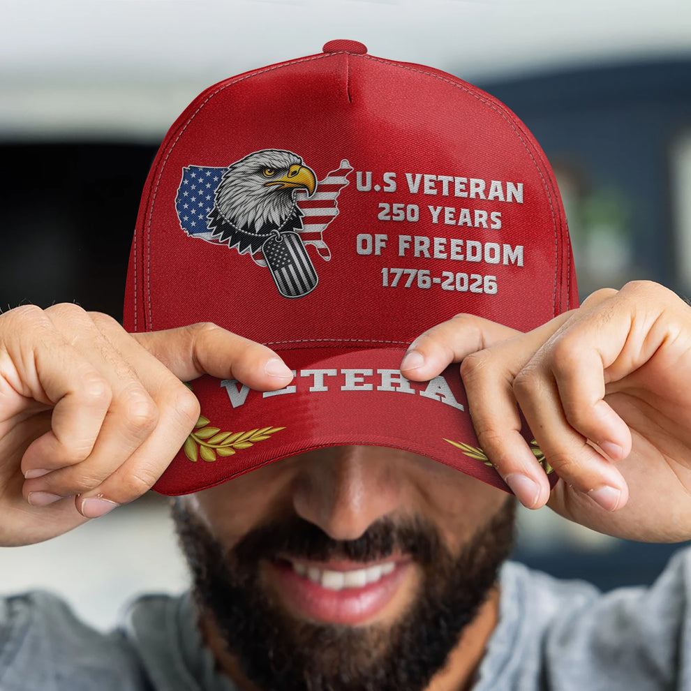 U.S Veteran 250 Years Of Freedom - Classic Cap – Macorner
