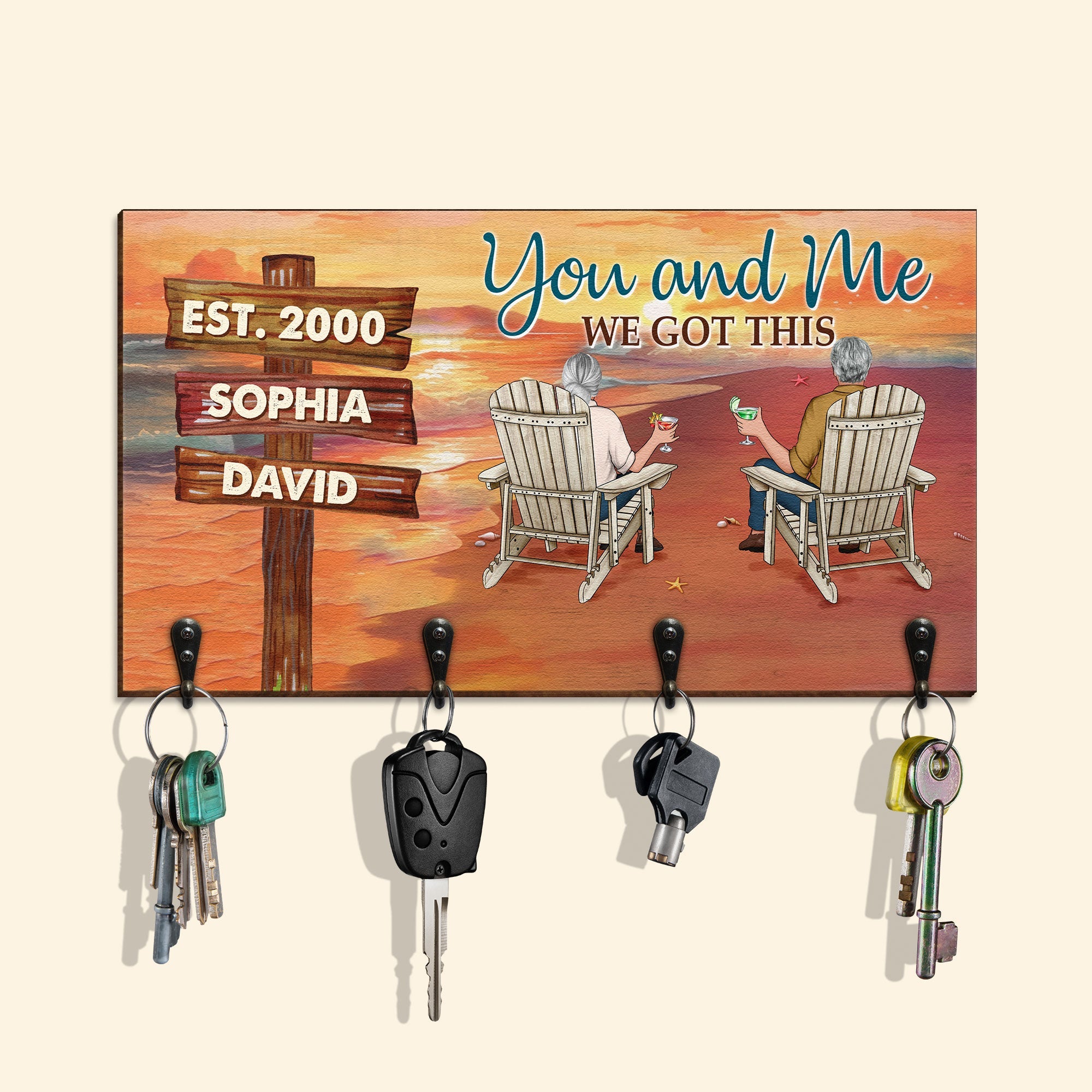 We Got This - Personalized Custom Key Holder – Macorner