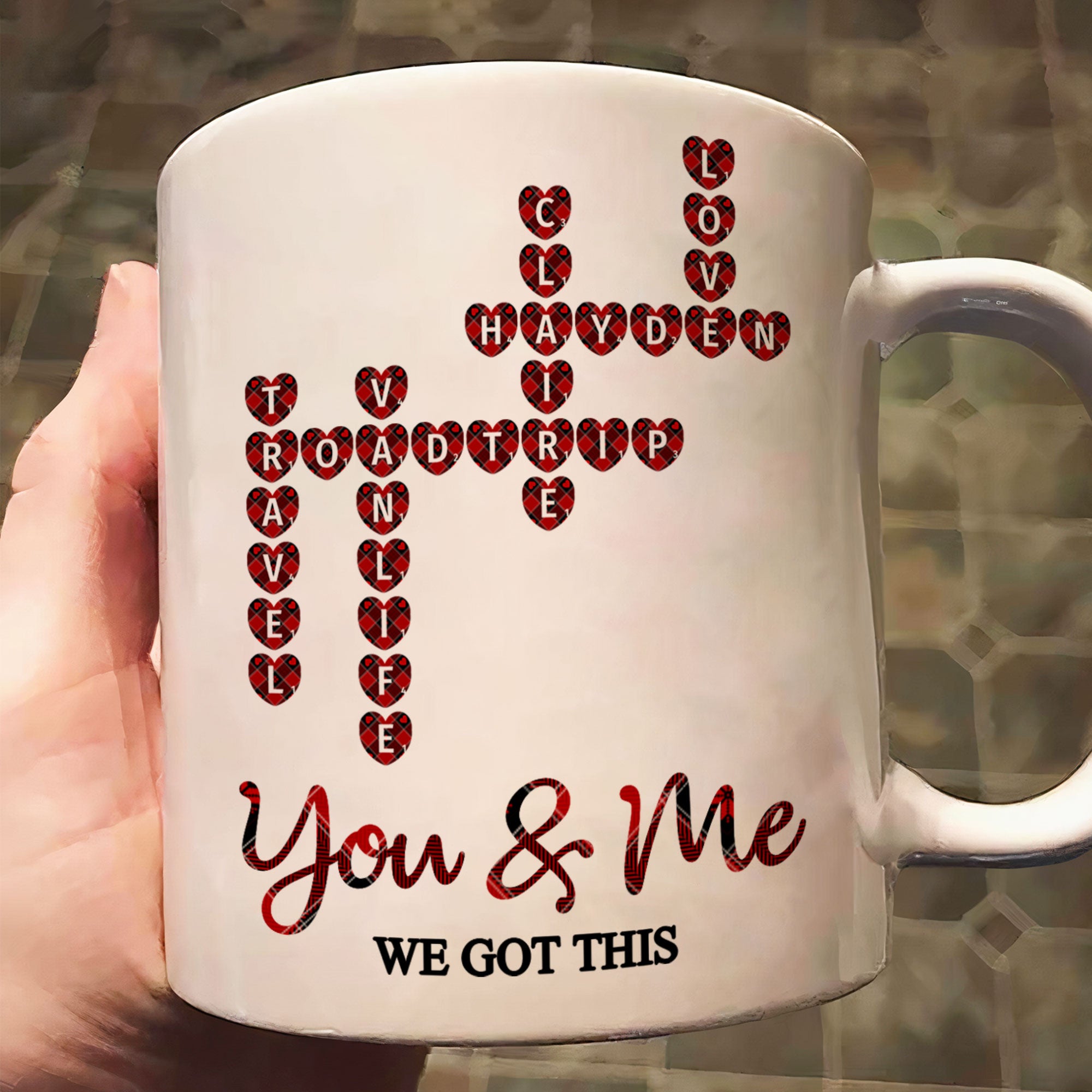 We Got This Scrabble Name Love - Personalized Mug – Macorner