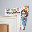 Welcome To My Class Teacher Gift Back To School - Personalized Door ...