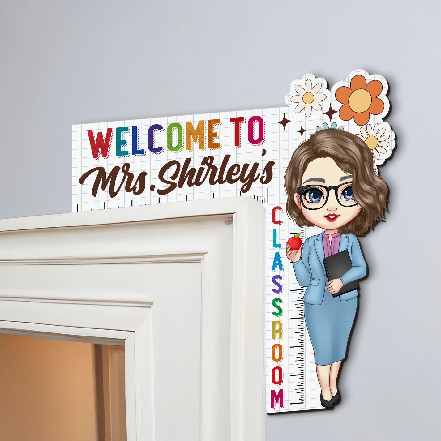 Welcome To My Class Teacher Gift Back To School - Personalized Door Co ...