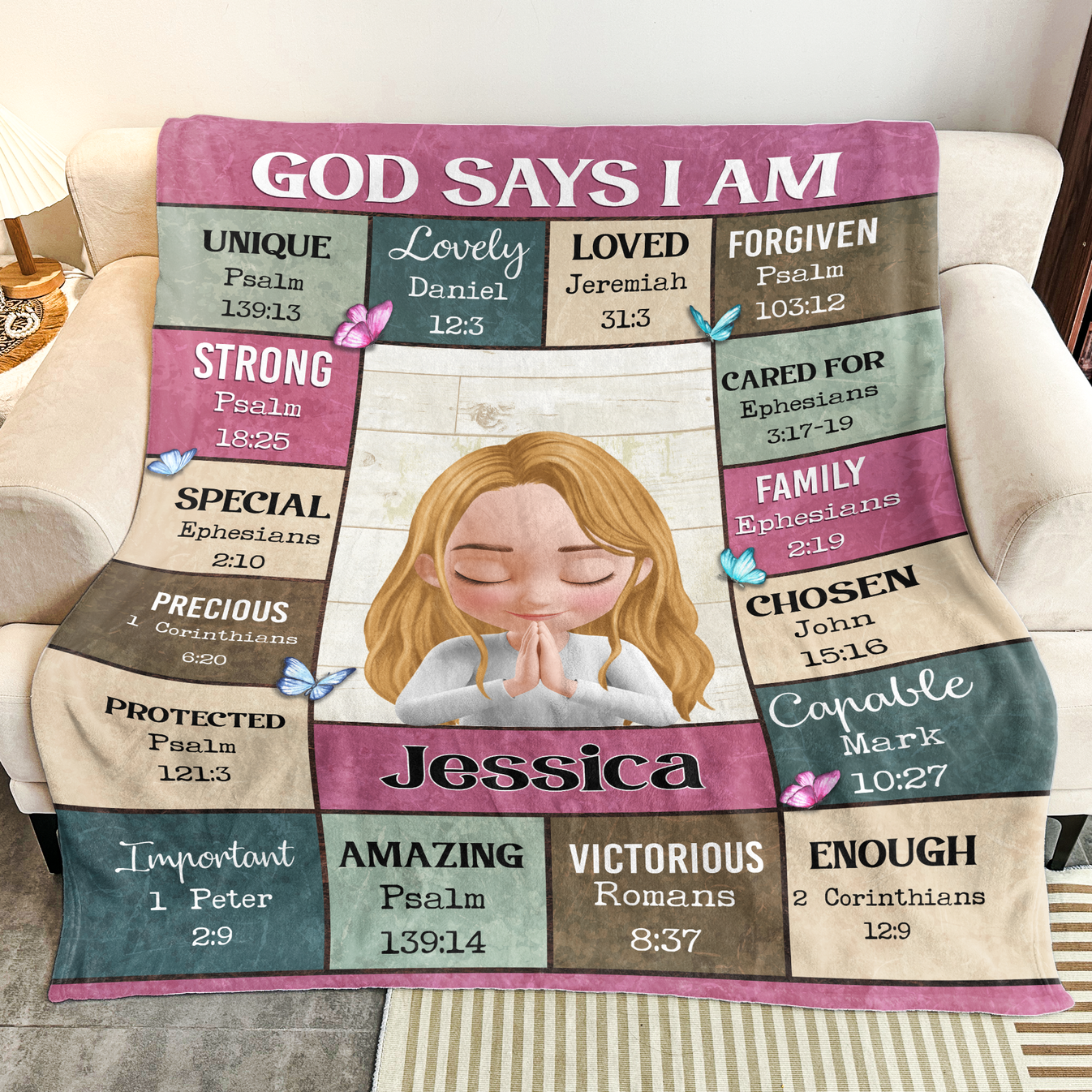 What God Says About Your Kids In Bible - God Says I Am - Personalized ...