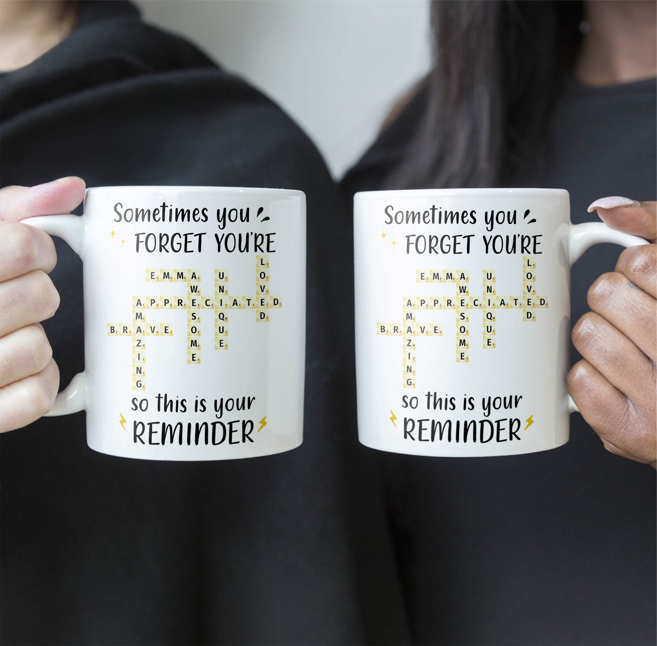 You Are Awesome Scrabble Name Affirmation - Personalized Mug – Macorner