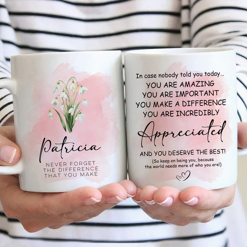 You Are Incredibly Appreciated - Personalized Mug – Macorner